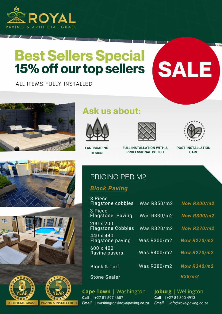 Royal Paving & Artificial Grass - Wholesale & installation