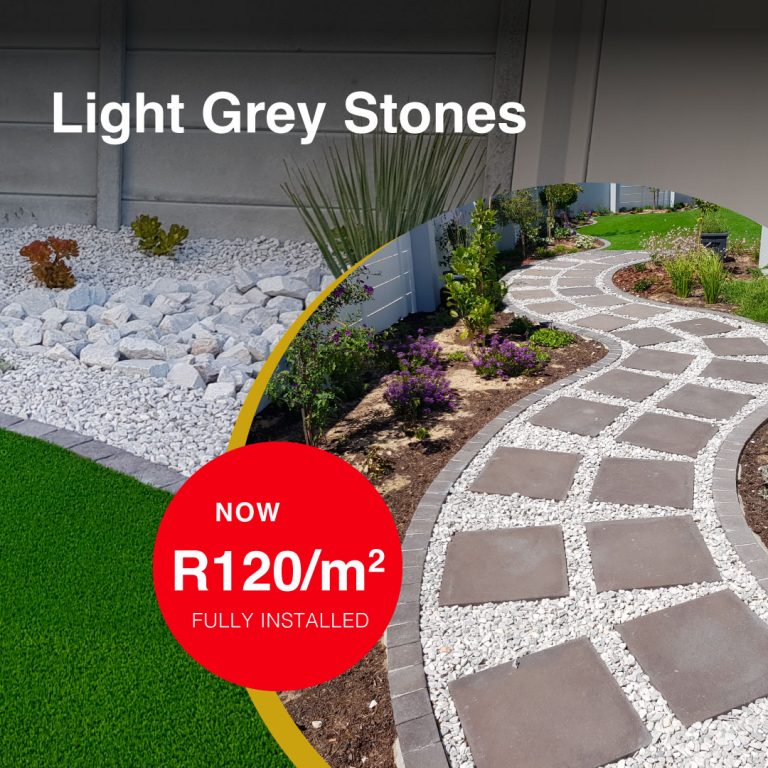 Light Grey Stones - Royal Paving